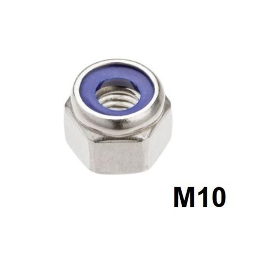 Porca Auto Travante M10 Galvanizada - 100 Unidades Parlock ...