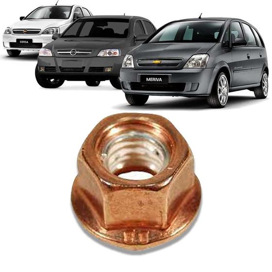 Porca M8 Silencioso Central Escapamento Pecas Genuinas Gm Astra meriva ...