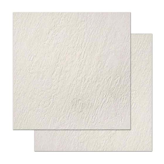 Porcelanato Canyon White Plus 60x60cm Caixa 1,77m² Bold Branco Cecrisa ...