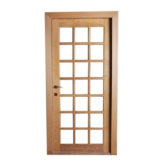 Porta AD sem Vidro em Madeira Maciça Tauari - Mapaf - Porta - Magazine ...