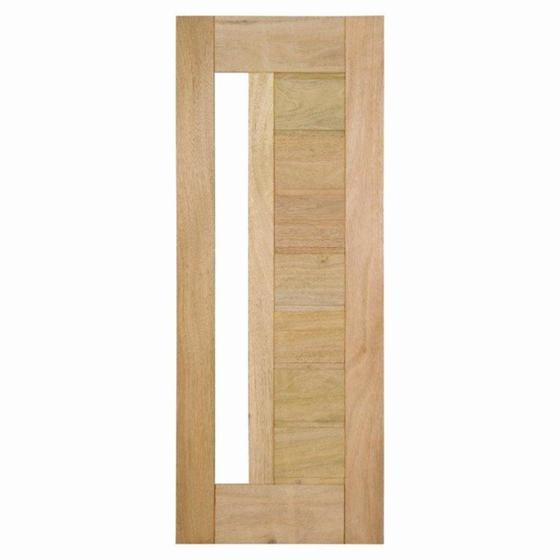 Porta de Madeira PE304 Esel 210cm x 110cm Cedro Mara - Porta - Magazine ...