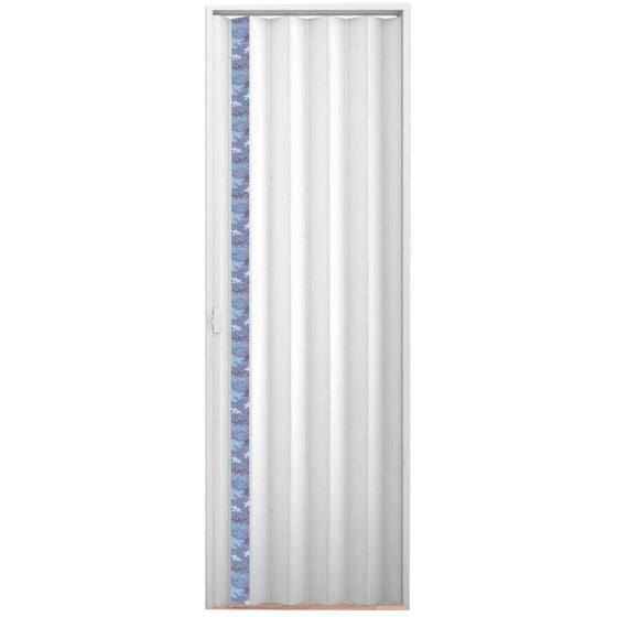 Porta Decor Sanfonada De Pvc Blue Sky 2,10 X 0,70 - Plasbil - Porta ...