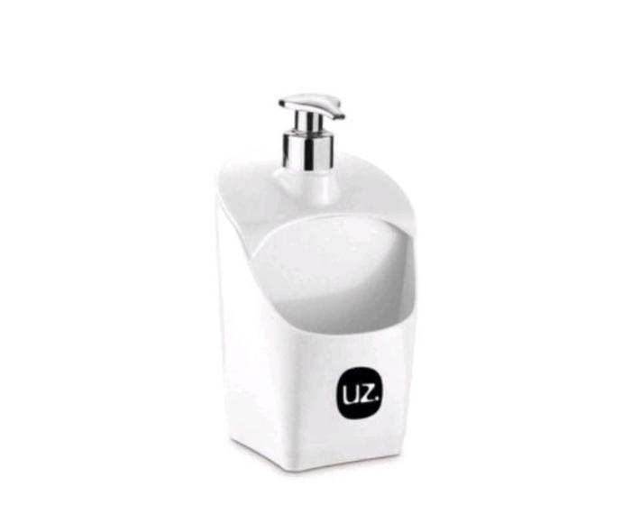 Porta Detergente e esponja 500ml Com Suporte Para Esponja Plástico ...
