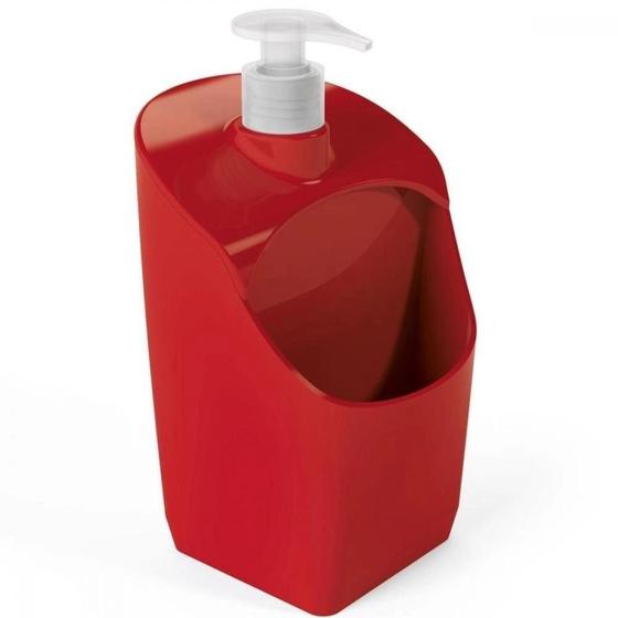Porta Detergente e Esponja Vermelho Solido Uz - Porta Detergente ...