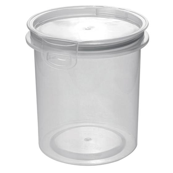 Porta mantimentos Hermético Redondo Trava Mais 1,2 litros fendi ...