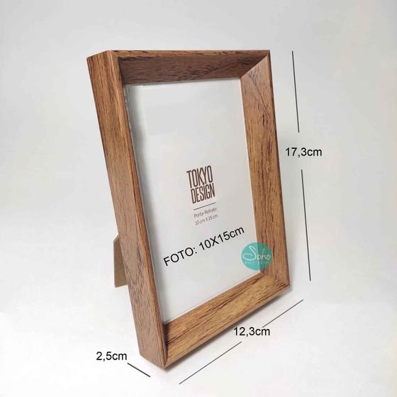 Porta Retrato Basic Tokyo Design Moldura MDF 10x15cm - Porta Retrato ...