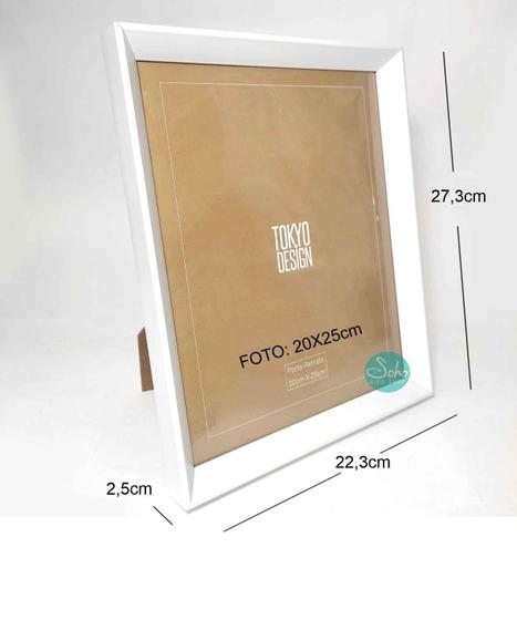 Porta Retrato Basic Tokyo Design Moldura MDF 20x25cm - Porta-Retrato ...