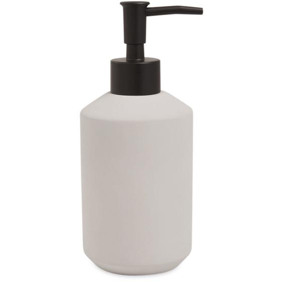 Porta Sabonete Líquido em Cimento Cinza Claro Mart 13657 - Saboneteira ...