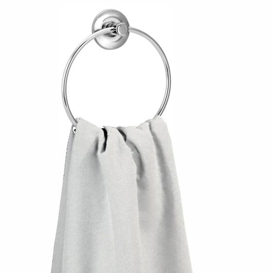 Porta Toalha Argola Fixação Dupla Inox - STOC METAIS - Stoc Metais ...