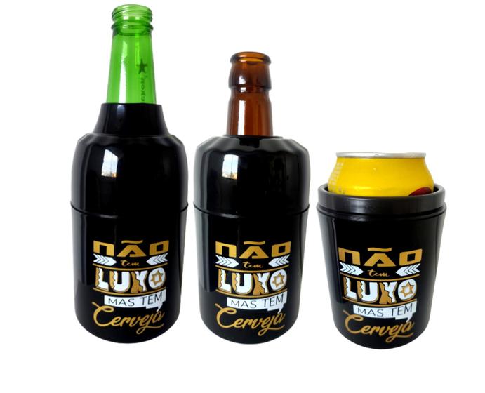 Porta tudo 3x1 não tem luxo mas tem cerveja lata,long neck,litrinho ...