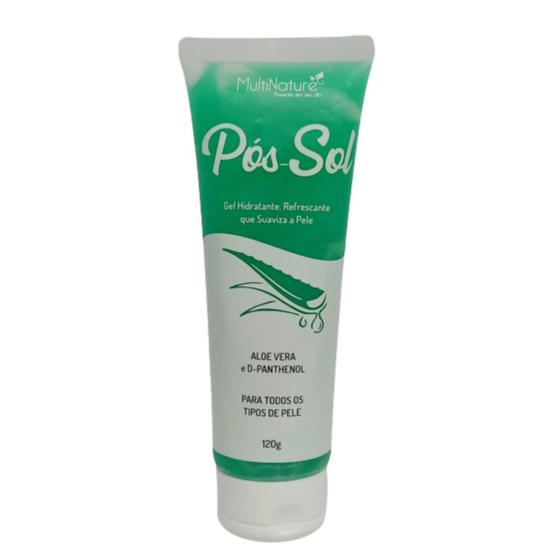 Pós Sol Gel Hidratante Multinature - 120G - Pós Sol - Magazine Luiza