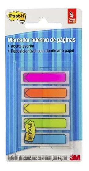 Post-it flags seta c/5 cores 11,9x43,2mm - 3m - Bloco de Notas ...