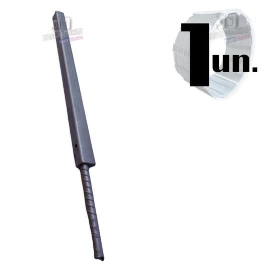 Poste para concertina 30cm galvanizada base concretar - JJ - Concertina ...