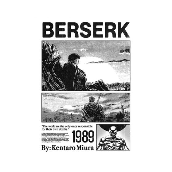 Poster Berserk Guts & Griffith em Tela - Arte de Parede para Fãs de ...