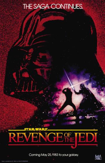Poster Cartaz Guerra Nas Estrelas Star Wars Ep 6 VI E - Pop Arte Poster ...