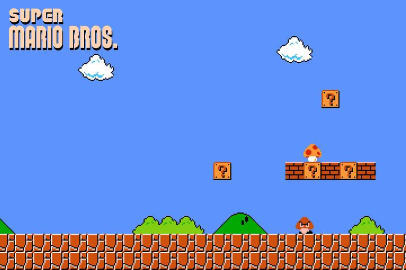 Poster Cartaz Jogo Super Mario Bros - Pop Arte Poster - Pôster ...