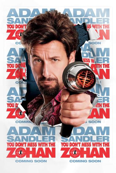 Poster Cartaz Zohan Um Agente Bom de Corte - Pop Arte Poster - Pôster ...