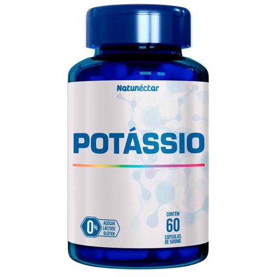 Potássio Puro 100% Natural Suplemento Alimentar Original Natunectar Vitamina Magnésio 60 ...