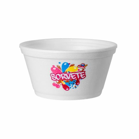 Pote 240ml térmico - pt-240 - COPOBRAS - Pote Descartável - Magazine Luiza