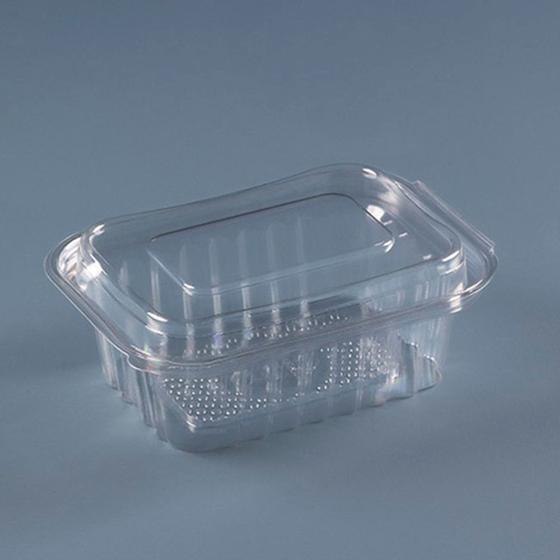 Pote 450ml pet retangular com tampa articulada - g 720 - GALVANOTEK - Pote - Magazine Luiza