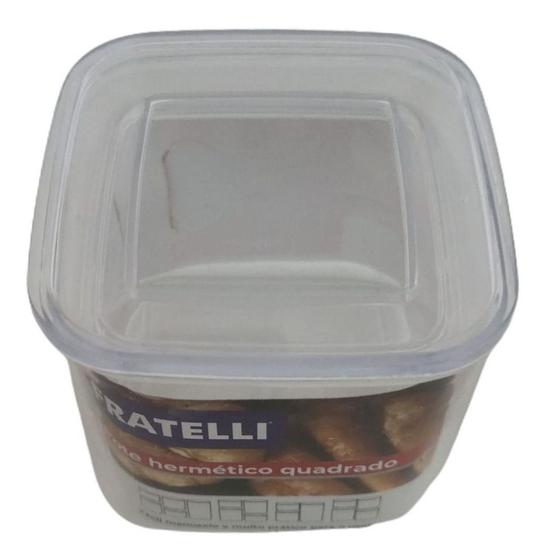 Pote Armazena Herméticos Quadrado Tampa A Vácuo 500ml Guardar alimentos ...