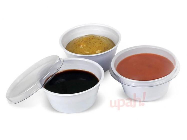 Pote branco para molho 30ml - Caixa 700und - Galvanotek - Pote ...