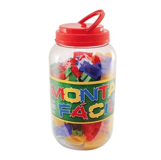 Pote Bricks Monta Fácil 200 Peças - Pais e Filhos - PAIS E FILHOS (GALA ...