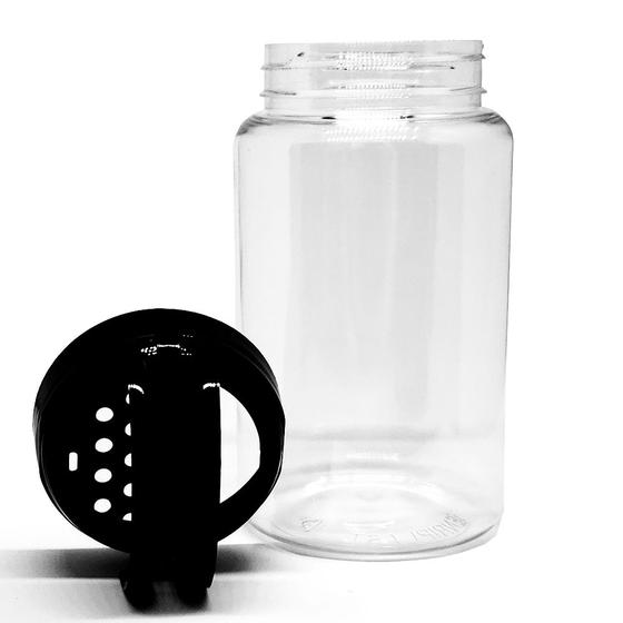 Pote de Plástico para Sal Parrilla Churrasco 500ml 10 und - Super Potes ...