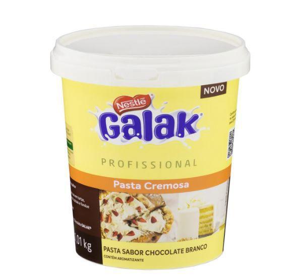 Pote de Recheio Galak Nestle Chocolate Branco Balde 1kg - Lacta ...