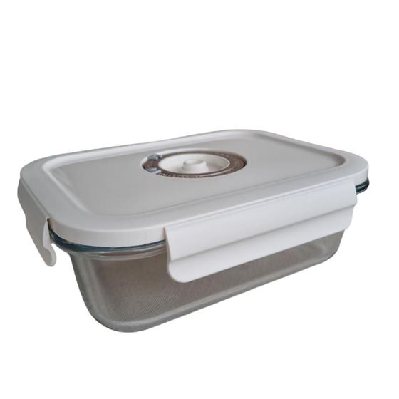 Pote de Vidro Hermético vácuo c/ Tampa de 1040 ml-Alimentos - Mega-XT ...