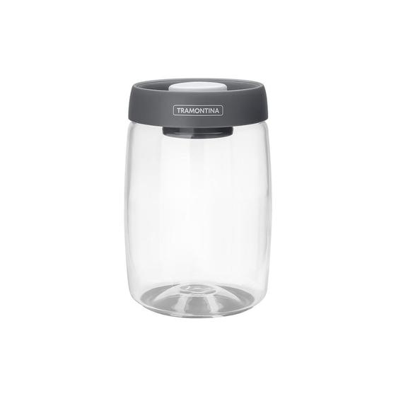 Pote de Vidro Tramontina Purezza com Tampa Plástica a Vácuo 1,2 L ...
