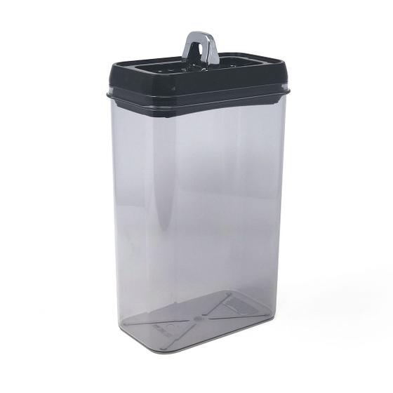 Pote Hermético Plástico PVC Recipiente Multiuso Porta Mantimentos ...