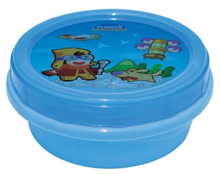 Pote Infantil Menino Oliver Tampa Com Rosca 390Ml - 98474 - Plasutil ...
