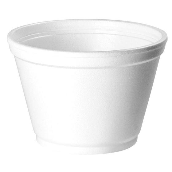 Pote Isopor EPS Térmico Branco 180ml PT 50 UN Copobrás - COPOBRAS ...