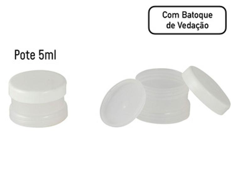 Pote Para Sweet Lips 5ml Tampa Rosca Caixa 30 Unidades - POTE DZ - Pote ...