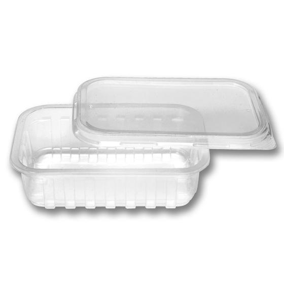 Pote Retangular Com Tampa 250ml Prafesta C/24 Unidades - Pote - Magazine Luiza