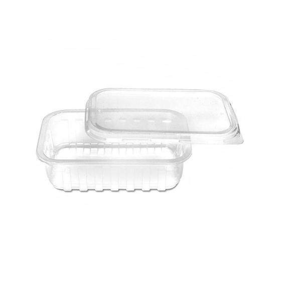 Pote Retangular com Tampa 500ml Pacote Com 24 unidades Prafesta - Pote Descartável - Magazine Luiza