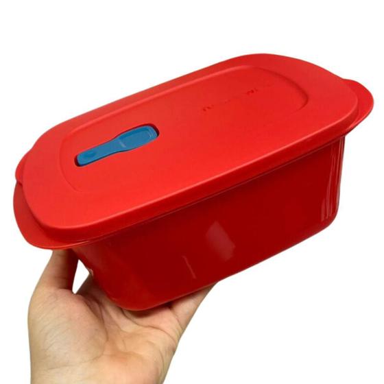 Pote Tupperware Cristalwave Retangular Geração Ii 1,7 Litros - Pote ...