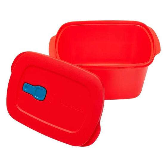 Pote Tupperware Cristalwave Retangular Geração Ii 2,3 Litros - Pote ...