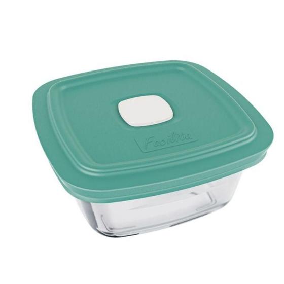 Pote Vasilha Vidro Marinex Facilita Vap 500Ml - Colorido - Pote ...