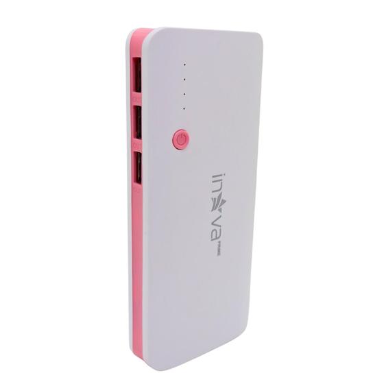 Power Bank Inova POW-1019 Lanterna 3 saídas 10000mAh Compacto Potente ...