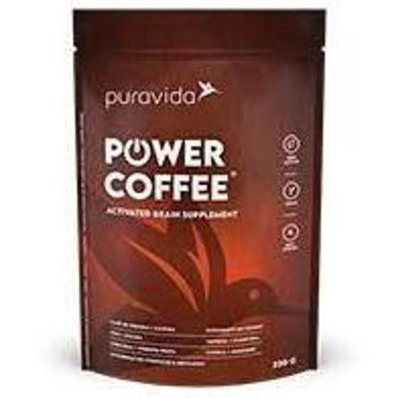 Power Coffee Activated Brain Supplement Puravida 220g - Café Verde ...