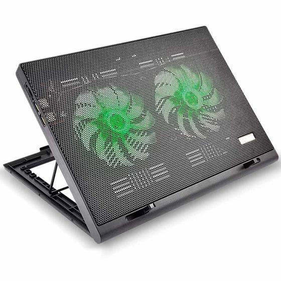 Power Cooler Gamer Para Notebook Led Multilaser Ac267 - Cooler Interno ...