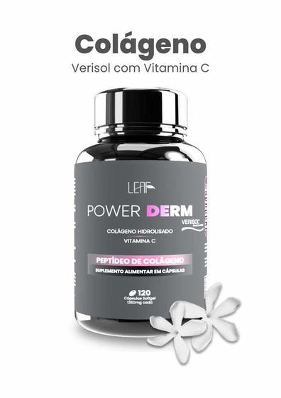 POWER DERM: Peptídeo de Colágeno Verisol com Vitamina C - Leaf ...