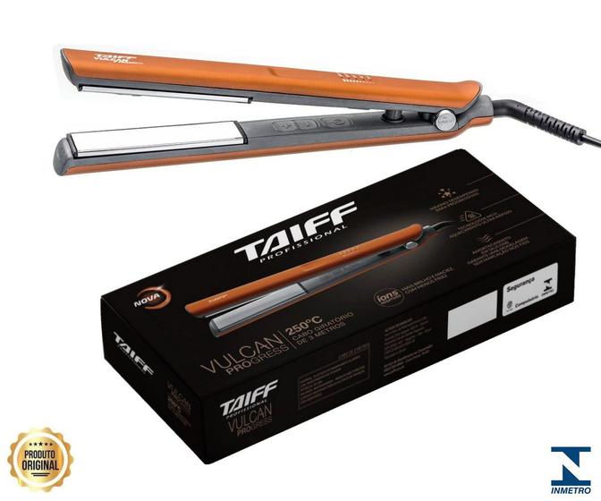 Prancha Chapa Profissional Taiff Vulcan Progress Bivolt - Chapinha ...