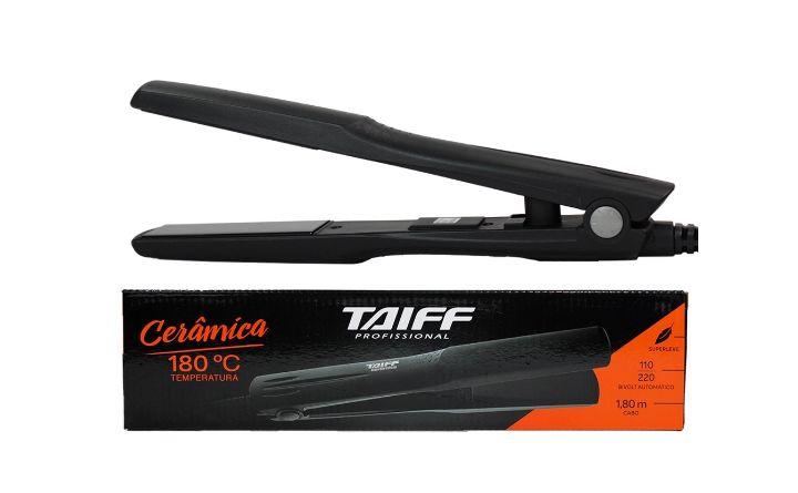 Prancha Chapinha Alisadora Taiff Cerâmica 180ºc Bivolt Automático - Chapinha / Prancha ...
