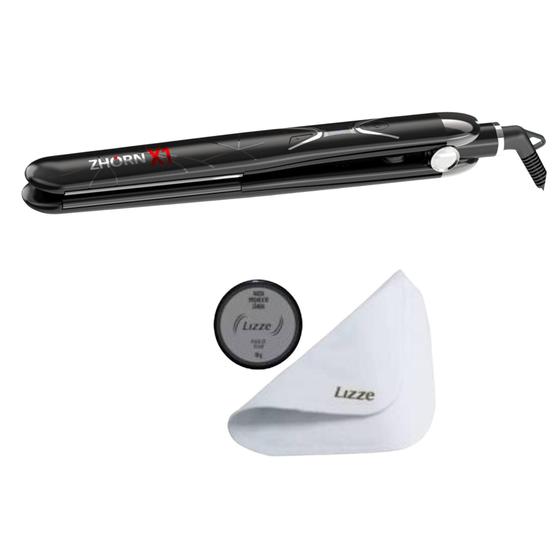 Prancha Chapinha X1 Styler Black Titanium Zhorn+Kit Limpeza - Chapinha ...