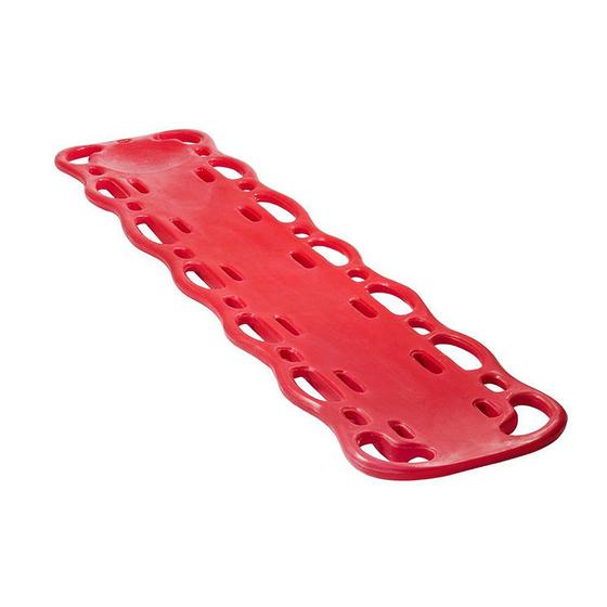 Prancha em Polietileno Adulto Vermelha - Centercor Hospitalar - Prancha ...