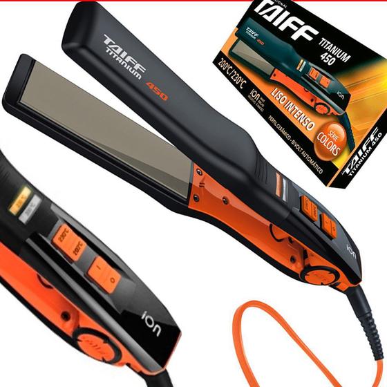 Prancha Titanium 450 Profissional Progressiva Taiff 230graus - Chapinha ...