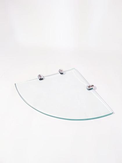 Prateleira de canto incolor 6 mm vidro comum - Atacado do Vidro ...